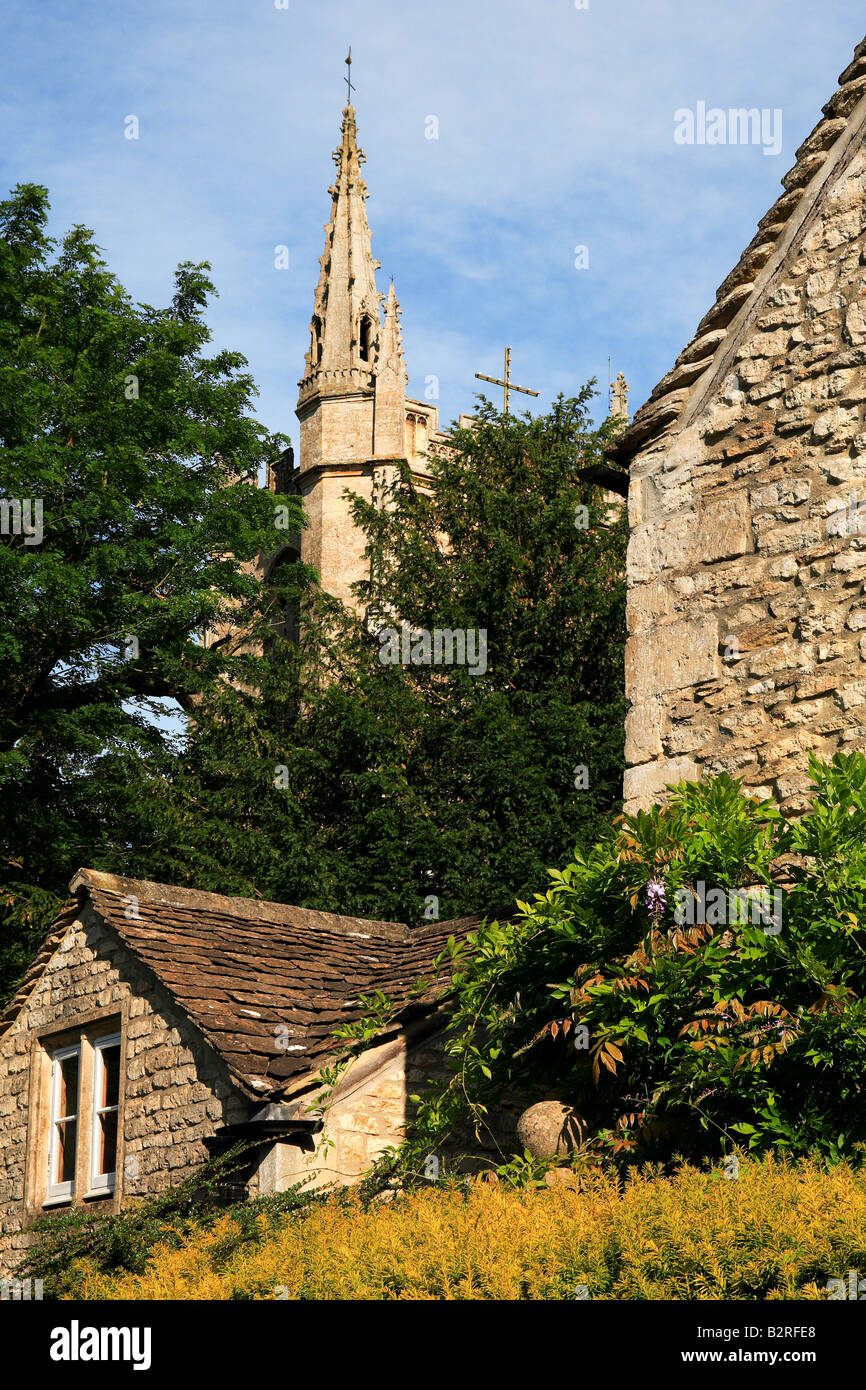 St. Andrew's Church Castle Combe Cotswolds England Stock Photo - Alamy