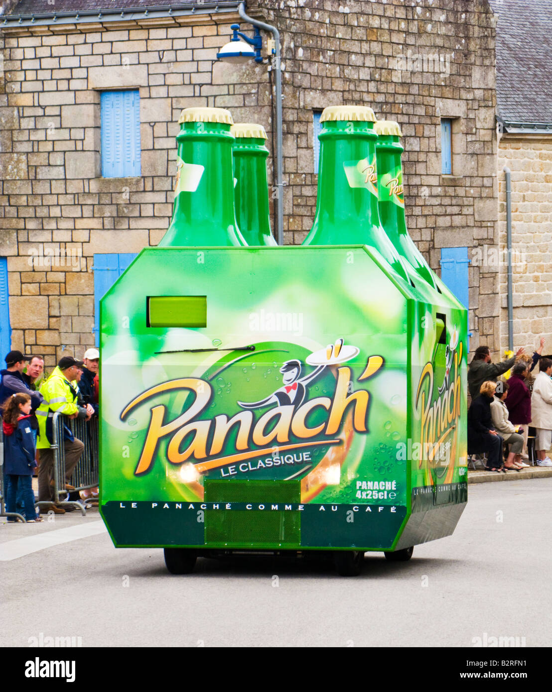 Publicity Caravan in the 2008 Tour De France Haribo vehicle, France ...