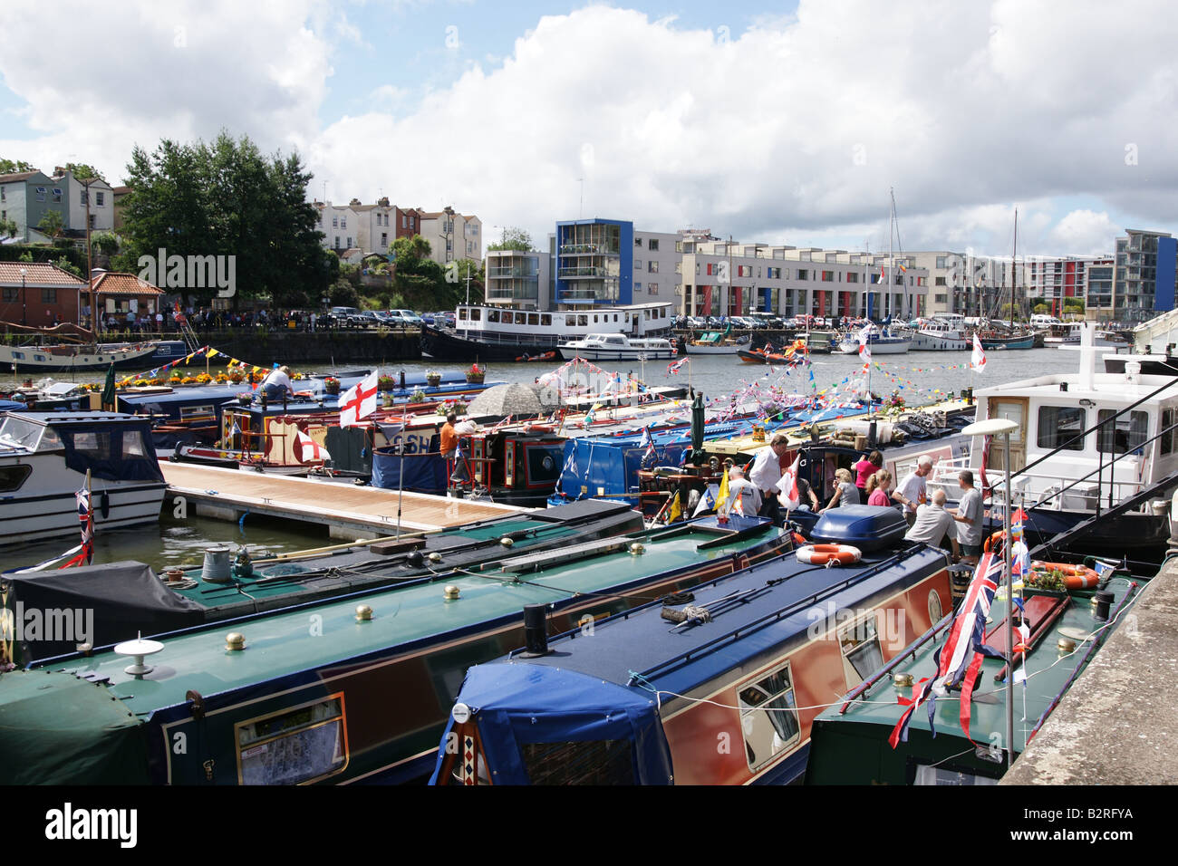 Bristol Harbour England Stock Photo - Alamy