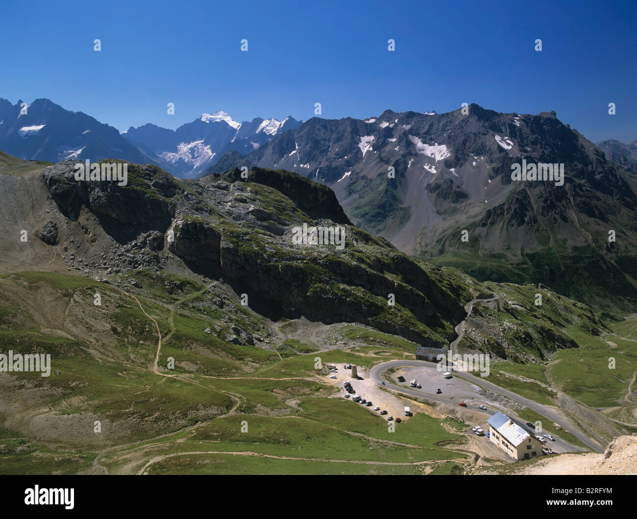 Col du galibier tour de france hi-res stock photography and images - Alamy