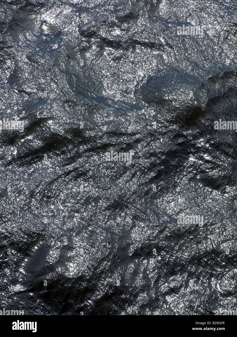 pattern reflection on water ripples in sea Stock Photo - Alamy