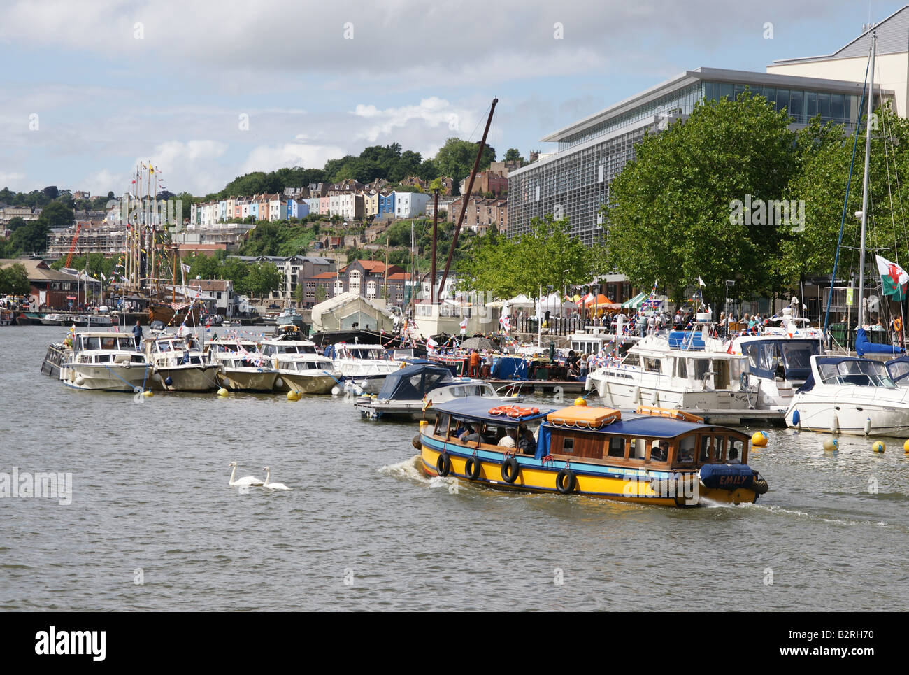 Bristol Harbour England Stock Photo - Alamy