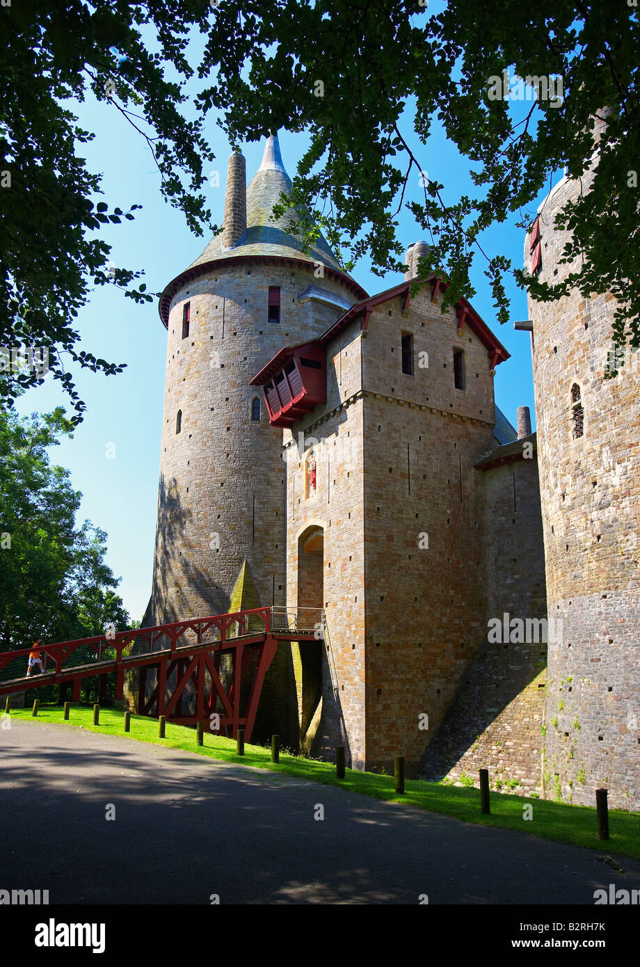 Castell Coch (Red Castle) Tongwynlais, Wales, UK Stock Photo - Alamy