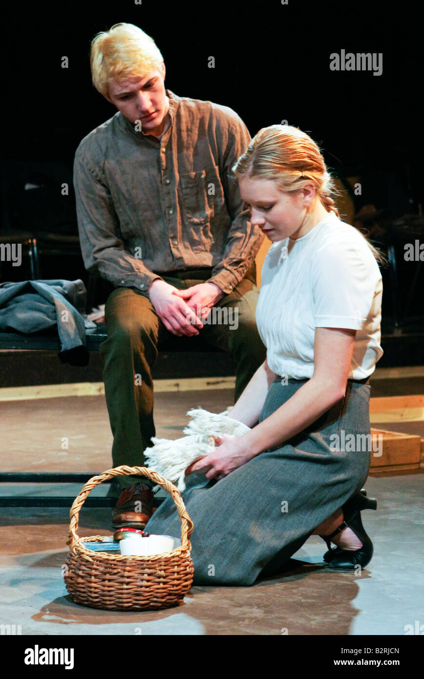 Dress rehearsal of a theatre production Stock Photo - Alamy