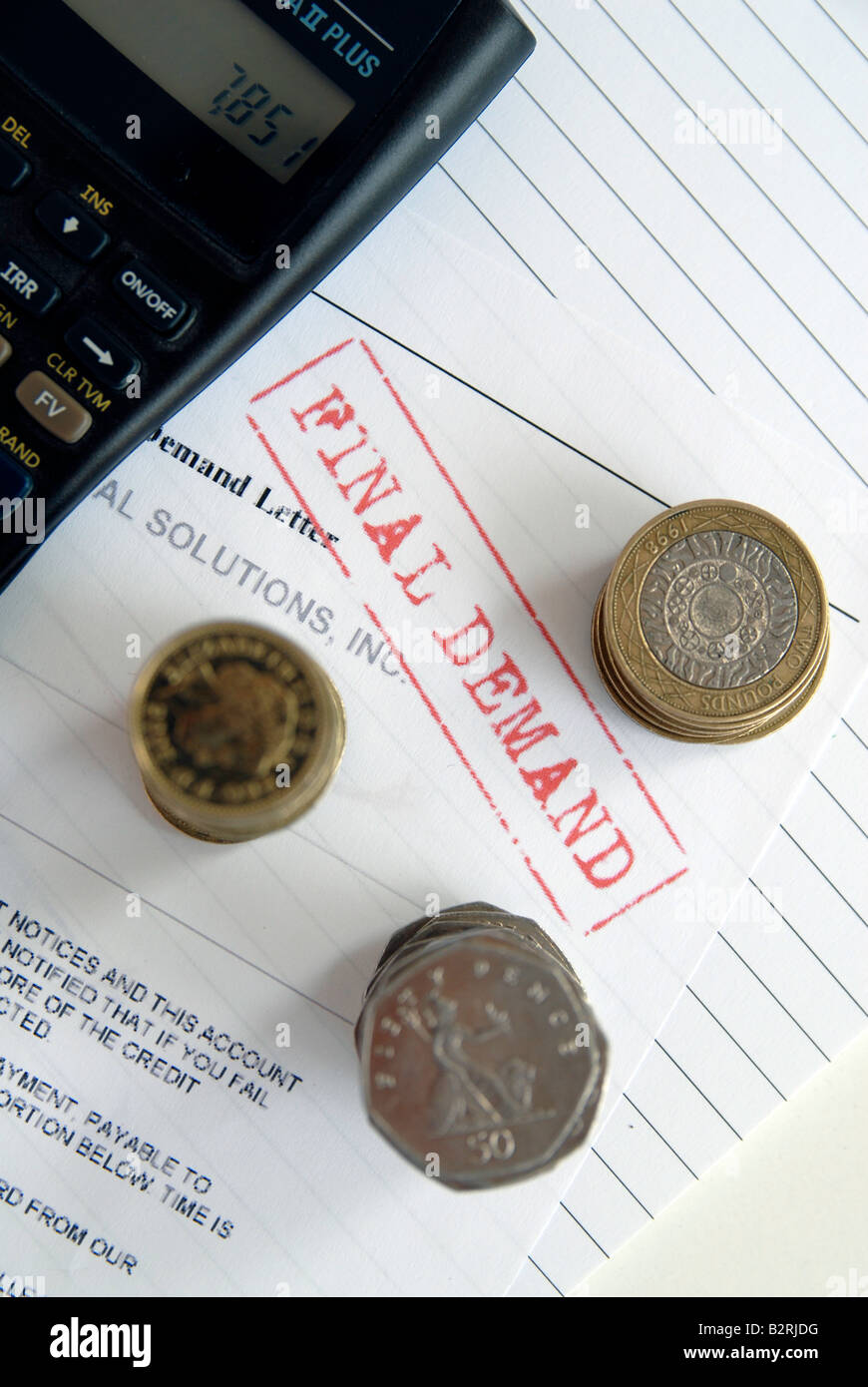 Final demand hi-res stock photography and images - Alamy