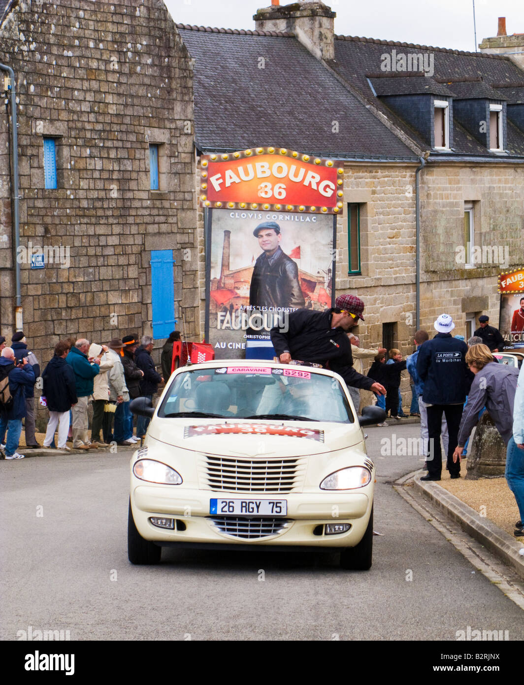 Tour De France 2008 Fauborg 36 film publicity caravan France Europe ...