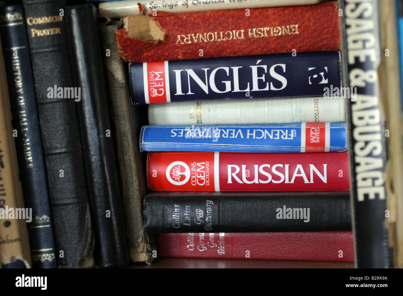 Bookshelf Stock Photo Alamy