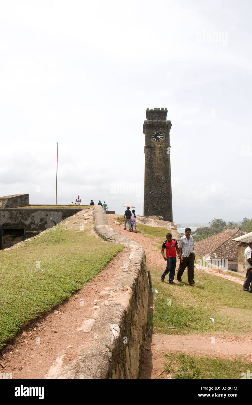 British-built Clock Tower, Galle fort, Sri Lanka Stock Photo - Alamy