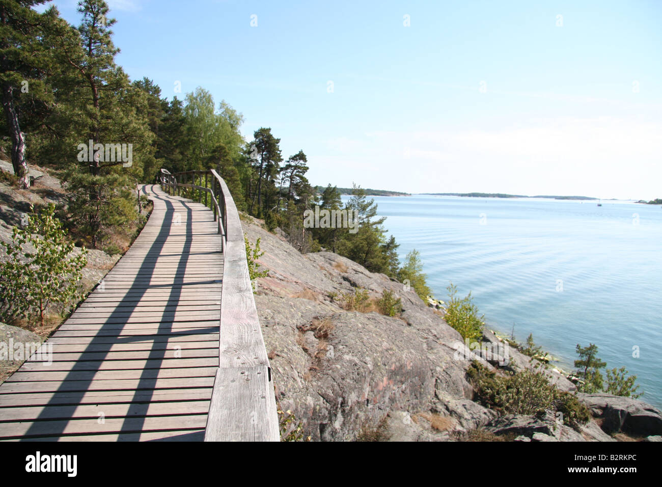 Aland Island Walk Stock Photo - Alamy