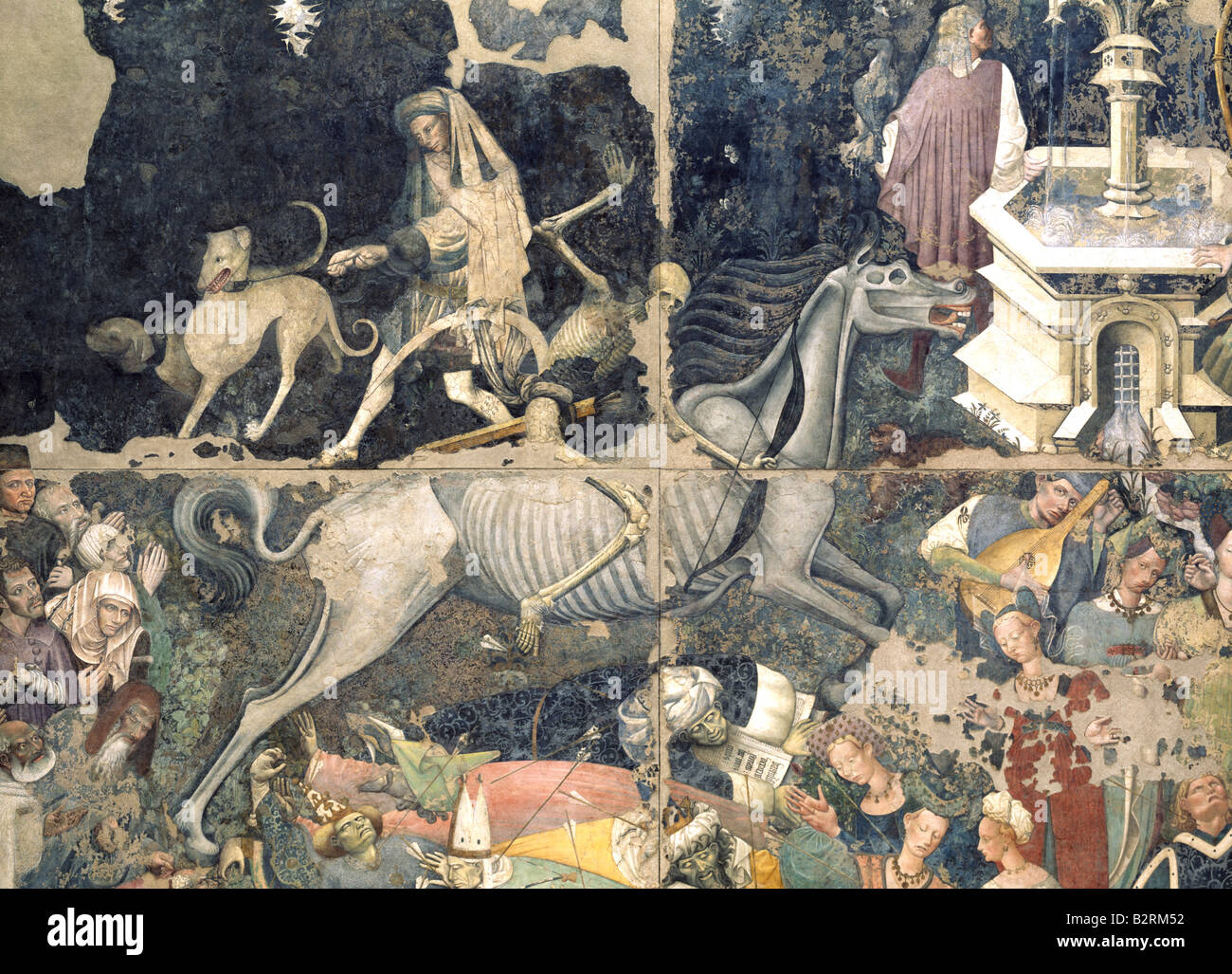 Triumph of death fresco hi-res stock photography and images - Alamy