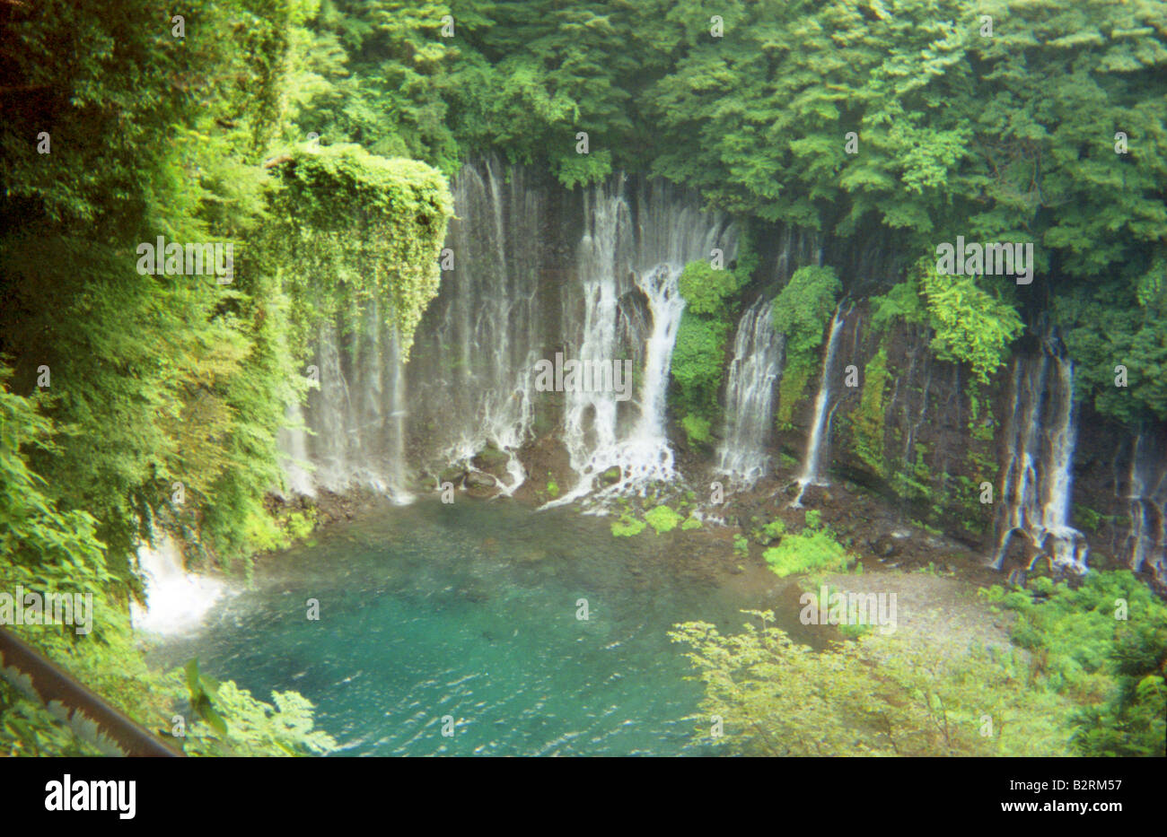 A waterfall near Mount Fuji Stock Photo - Alamy