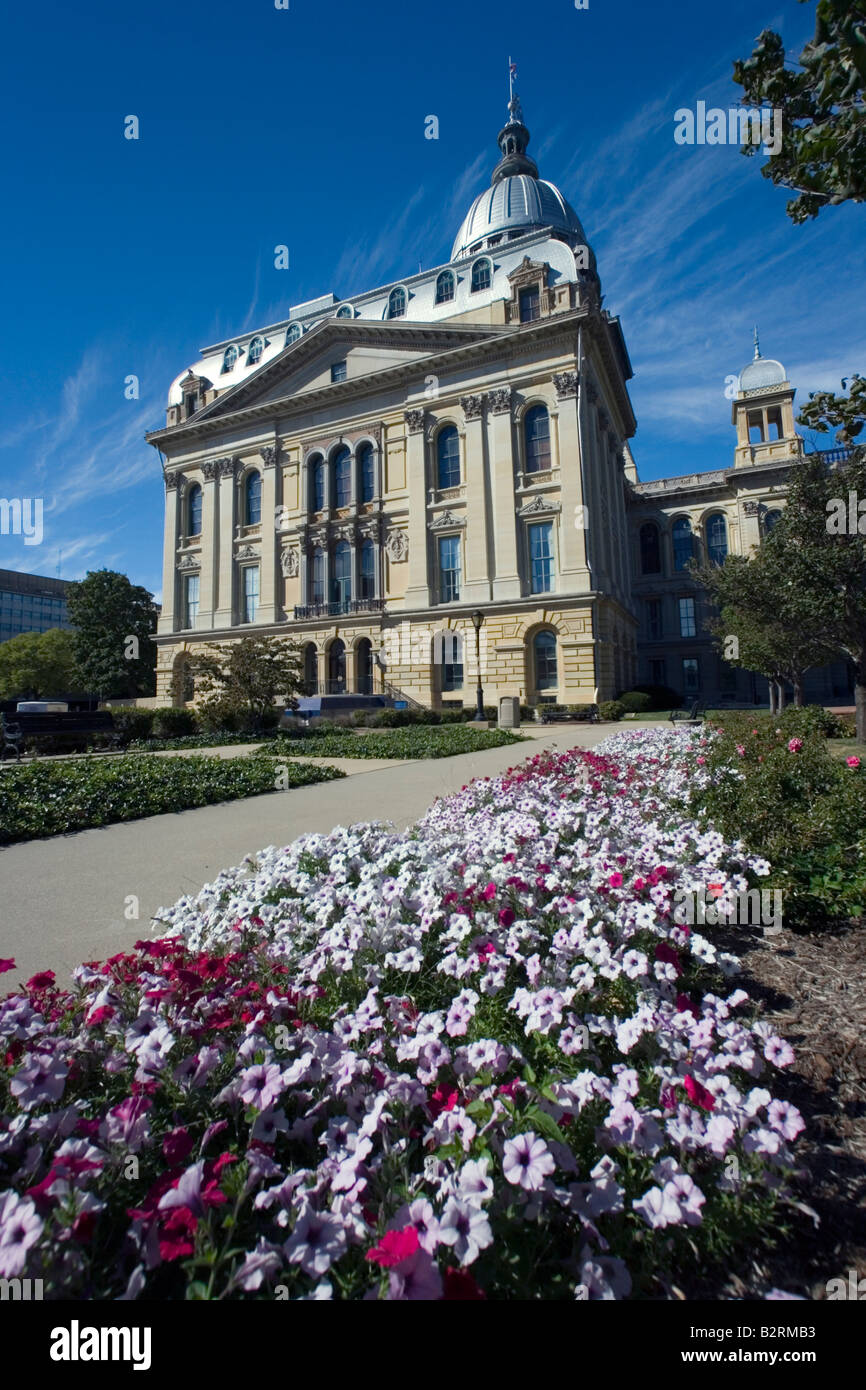 State Capitol of Illinois in Springfield Stock Photo - Alamy