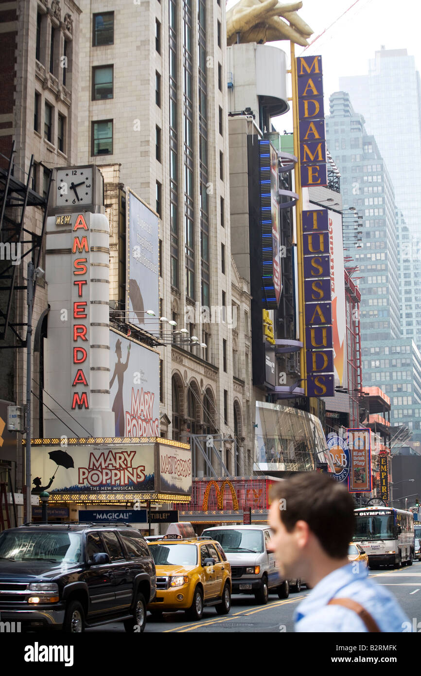 42nd St. Times Square, NY Stock Photo - Alamy
