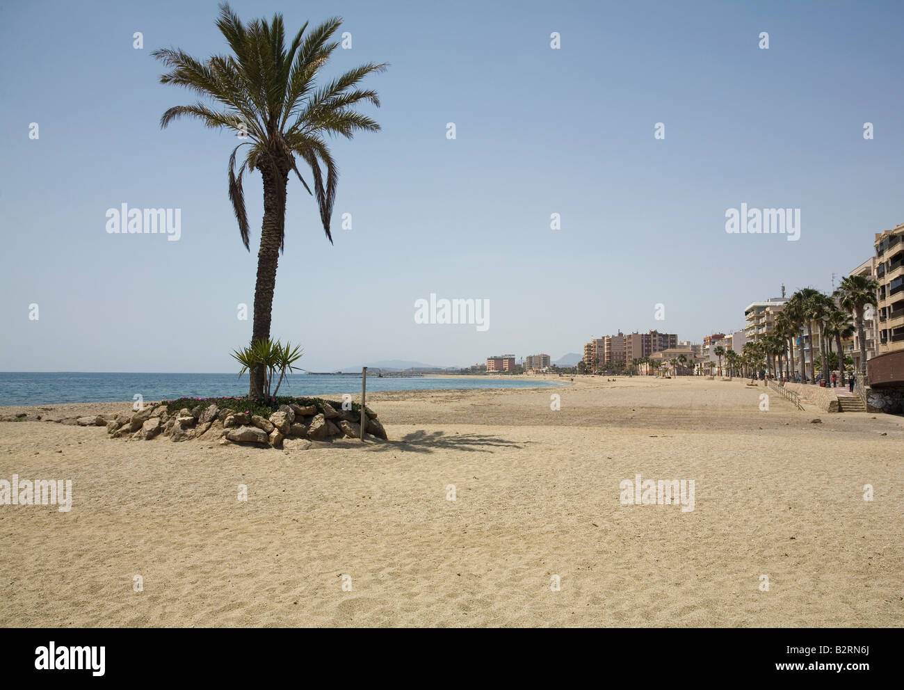 Puerto de Mazarron beach Stock Photo - Alamy