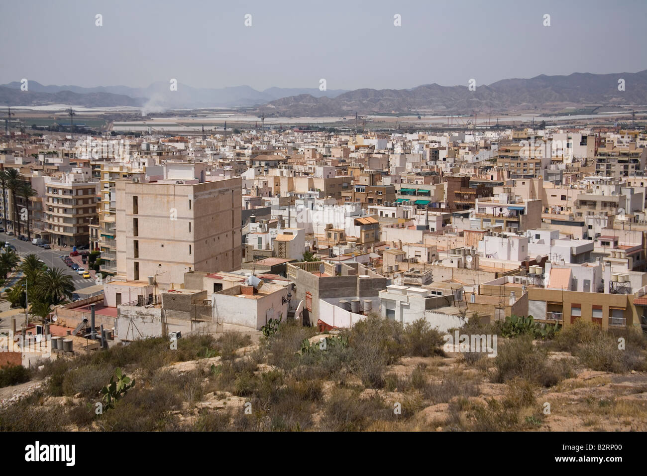 Puerto de Mazarron beach Stock Photo - Alamy
