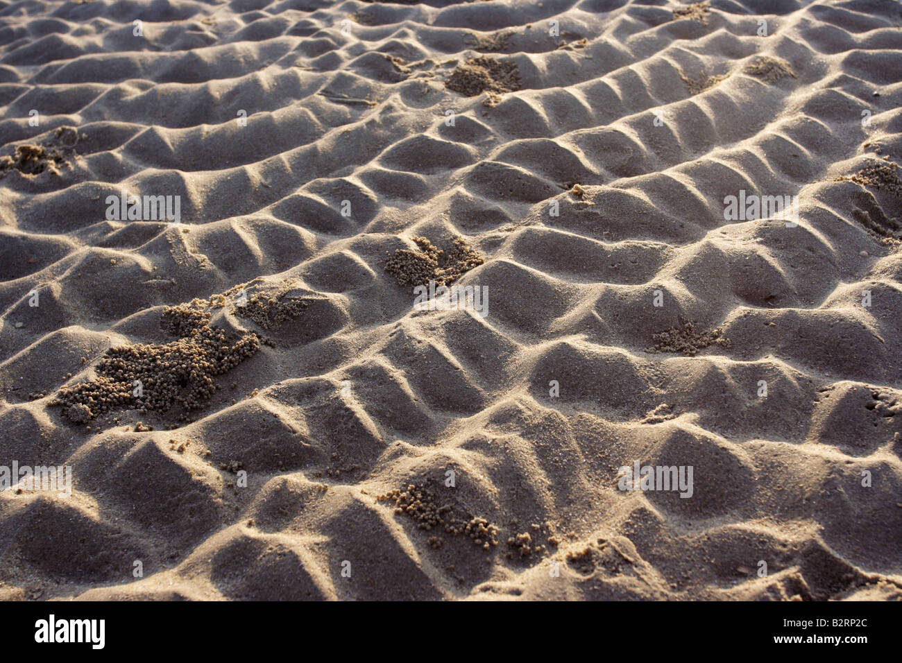 Sandy ripple on the shore in Terengganu, Malaysia Stock Photo - Alamy