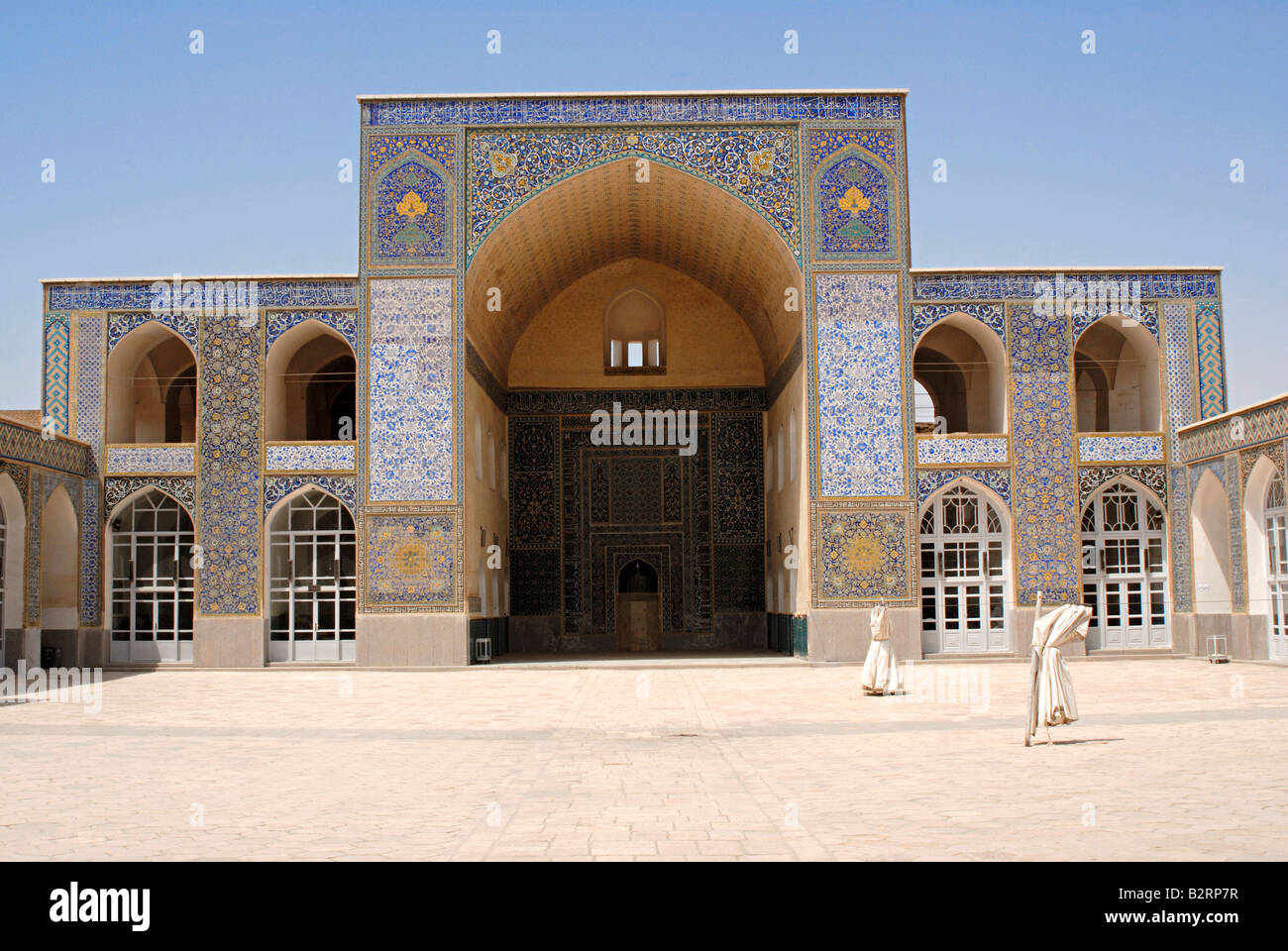Iran Yazd- Interior View of Kabir Jameh Mosque Stock Photo - Alamy