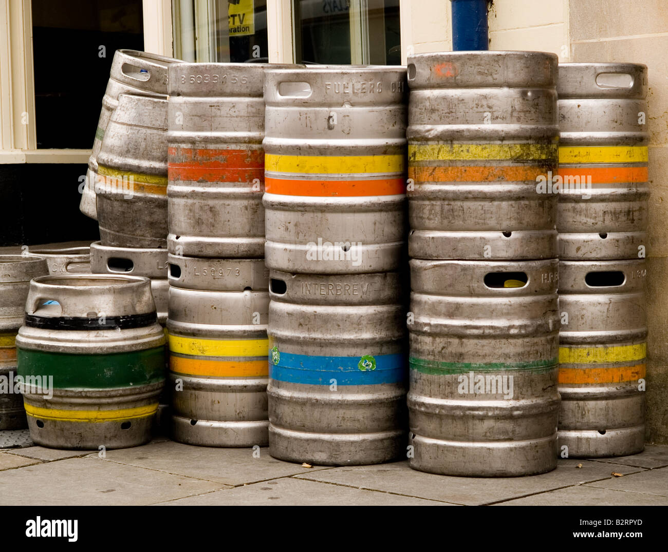 Beer barrels hi-res stock photography and images - Alamy
