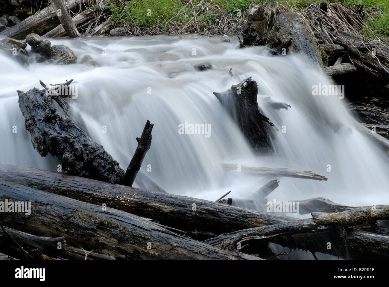 A splendid waterfall Stock Photo - Alamy