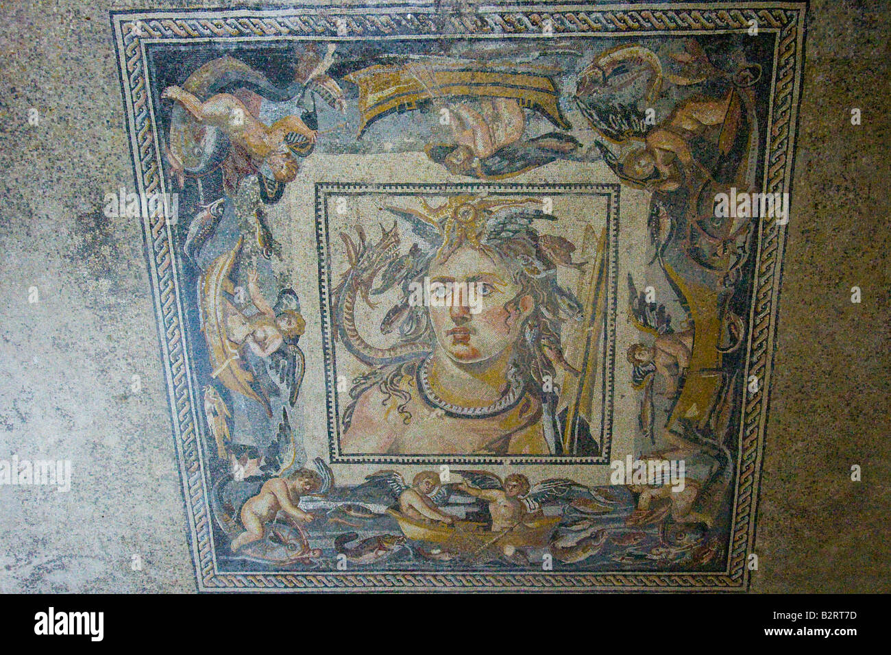 Mosaic museum in syria hi-res stock photography and images - Alamy