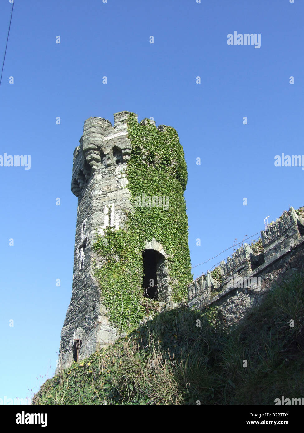 Holyhead wales castle hi-res stock photography and images - Alamy
