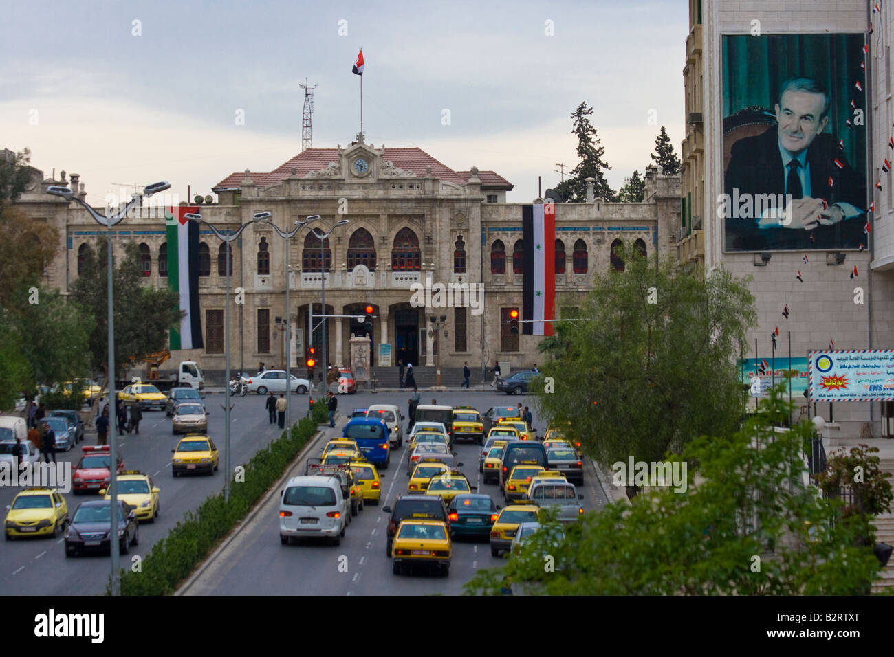 Historic Hedjaz Railway Station in Damascus Syria Stock Photo - Alamy