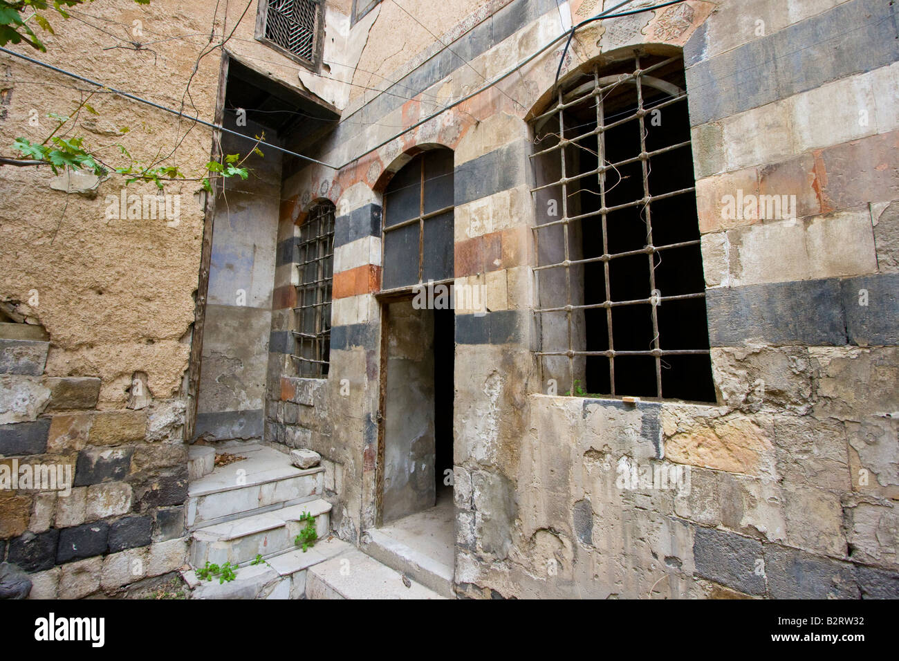 Bait Quwatli an Old House in the Old City in Damascus Syria Stock Photo ...
