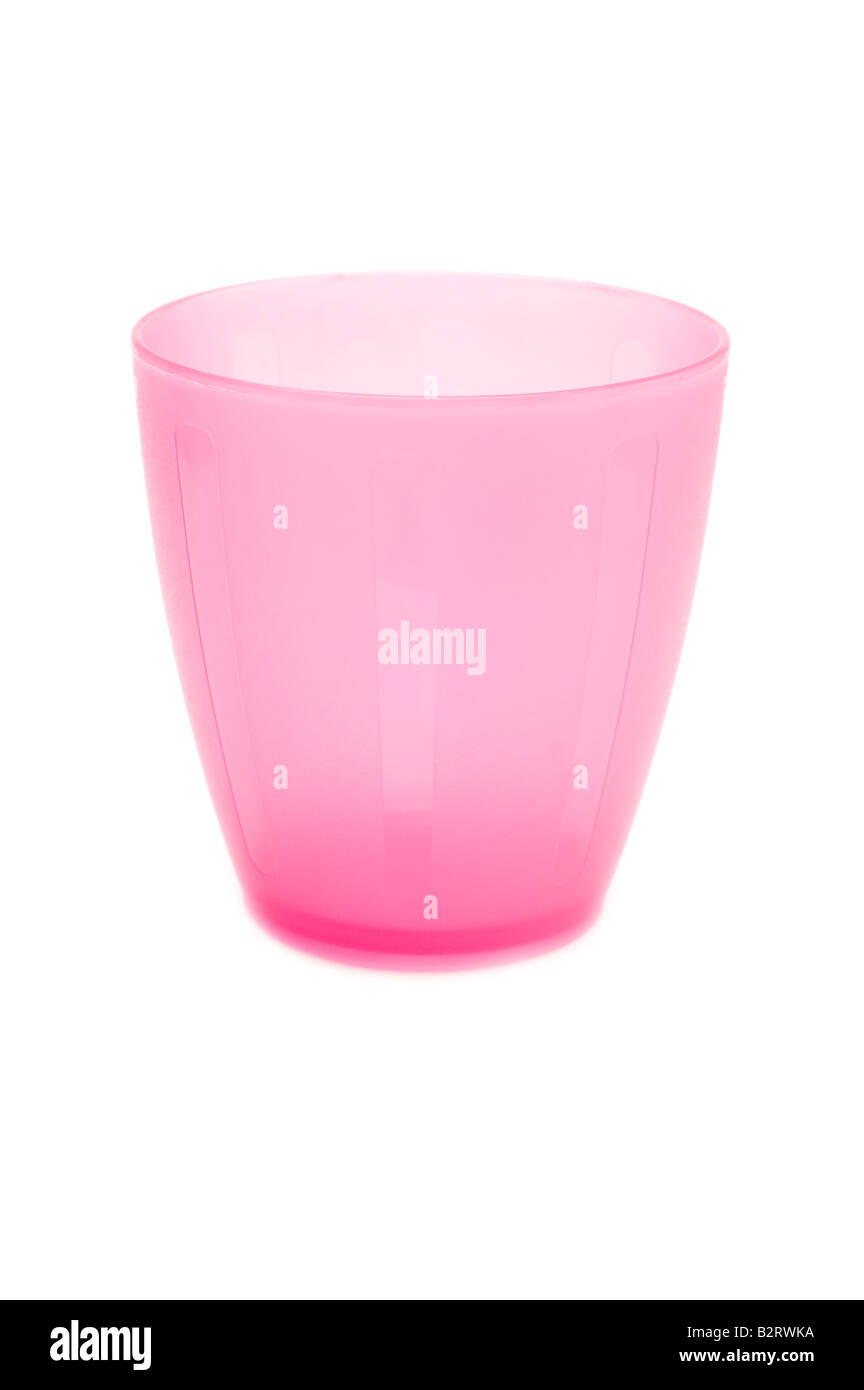 object on white kitchen utensil plastic cups Stock Photo - Alamy