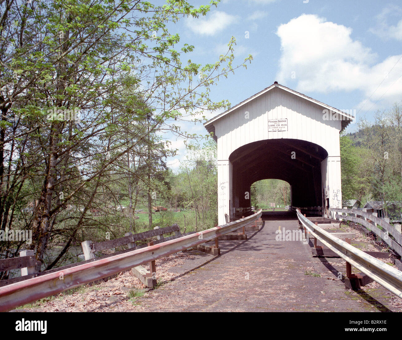 Lane county covered bridges hi-res stock photography and images - Alamy