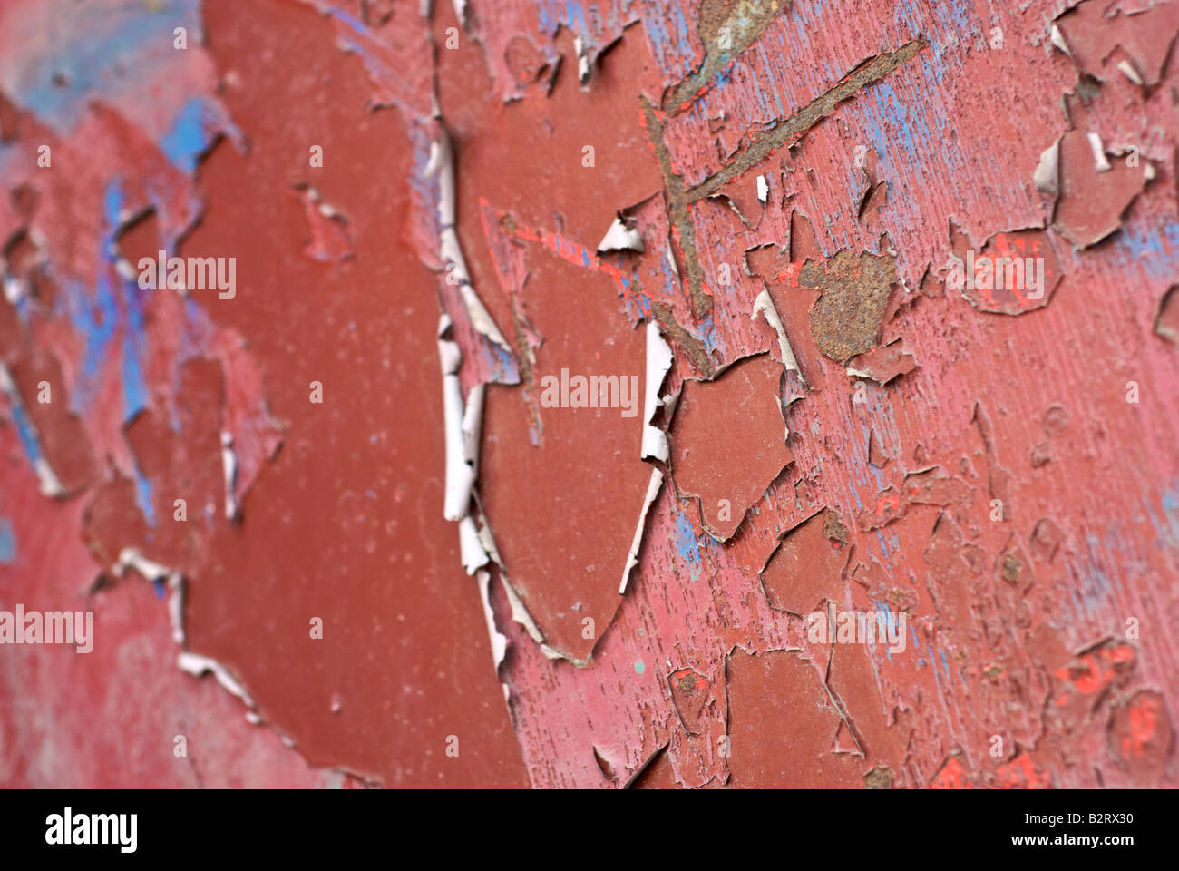Red Peeling Paint High Resolution Stock Photography and Images - Alamy