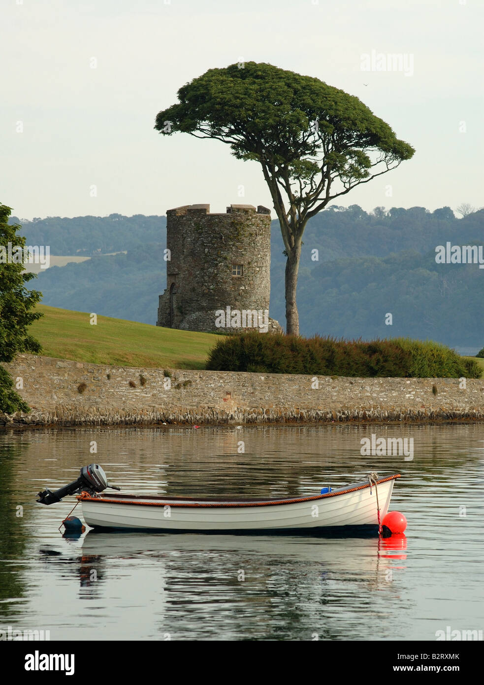 Strangford Tower Strangford Lough Northern Ireland Stock Photo - Alamy