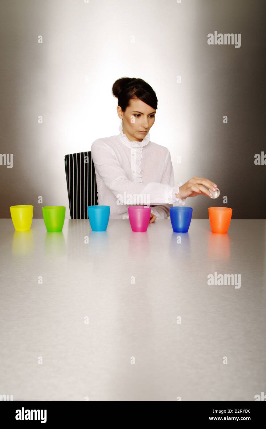 Businesswoman aged 24 making a decision Stock Photo - Alamy Businesswoman aged 24 making a decision Stock Photo - Alamy