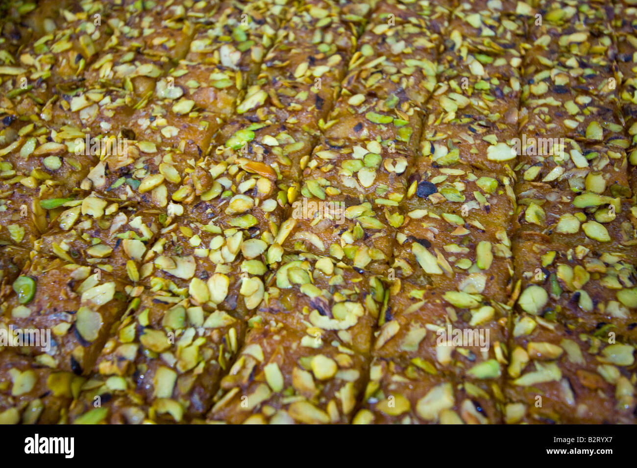 Sweets in a Dessert Shop in Damascus Syria Stock Photo - Alamy