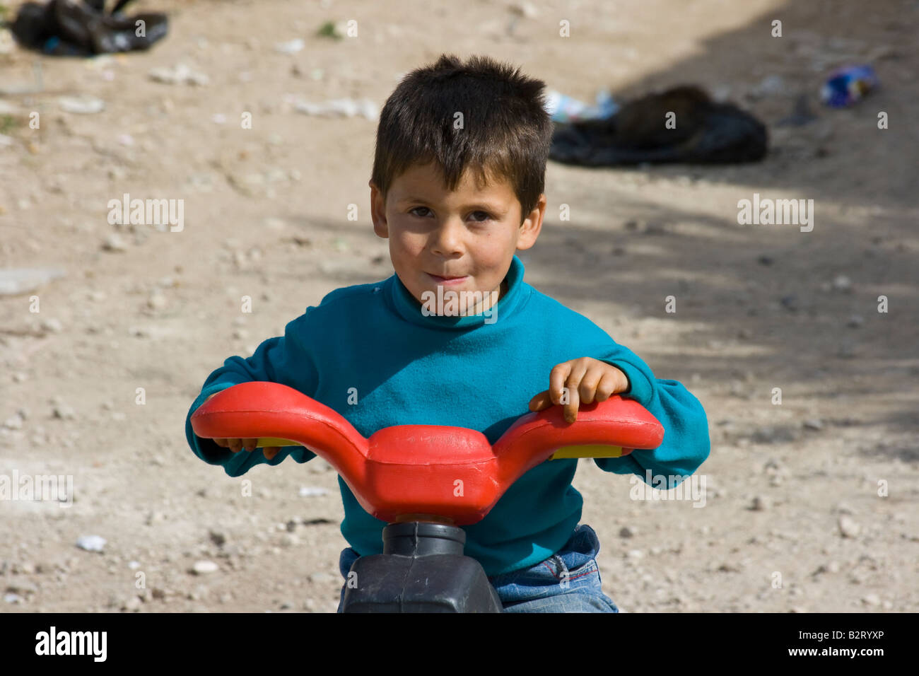 Young Syrian Boy in Apamea Syria Stock Photo - Alamy