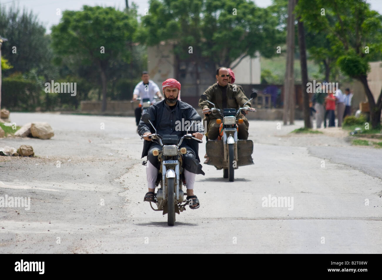 Muslim riding motorcycle hi-res stock photography and images - Alamy