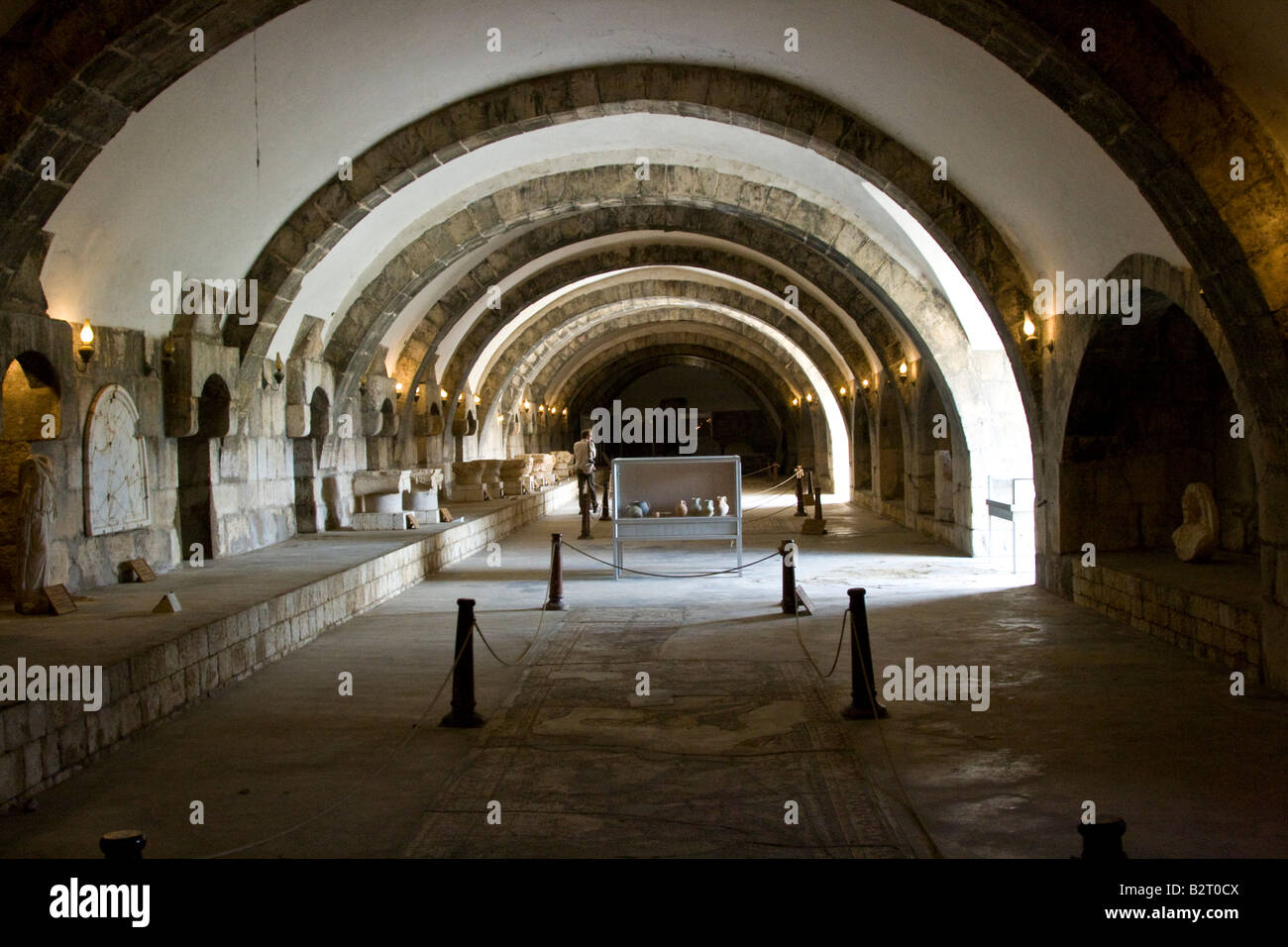 The Museum at the Roman Ruins of Apamea in Syria Stock Photo - Alamy