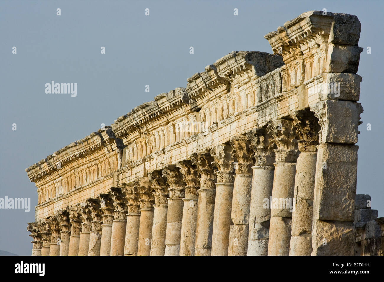 Collonade roman ruins in syria hi-res stock photography and images - Alamy