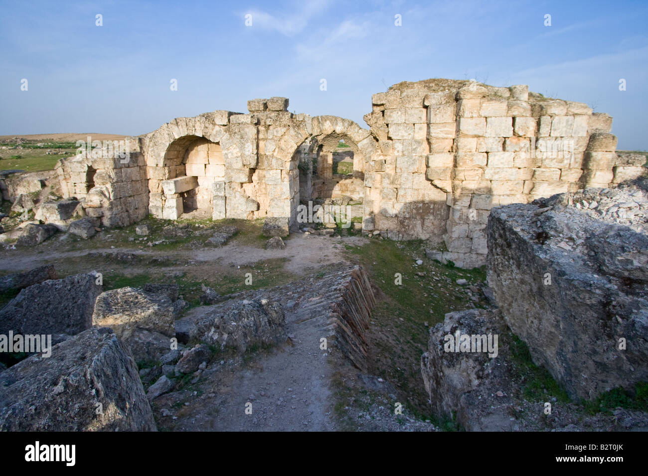 Roman Bath Ruins at Apamea in Syria Stock Photo - Alamy