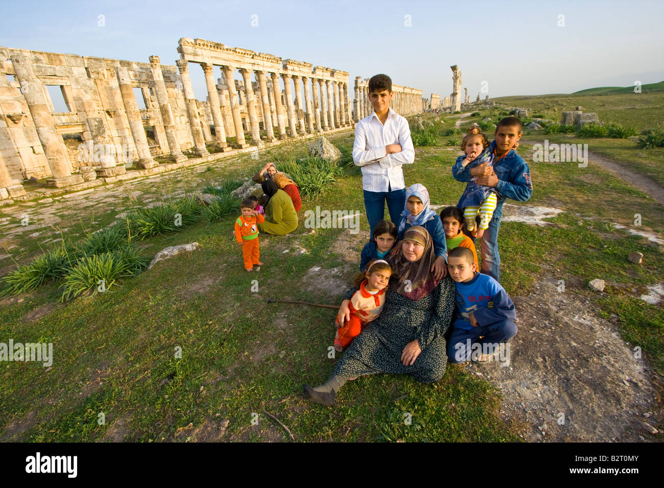 Ancient roman family children hi-res stock photography and images - Alamy