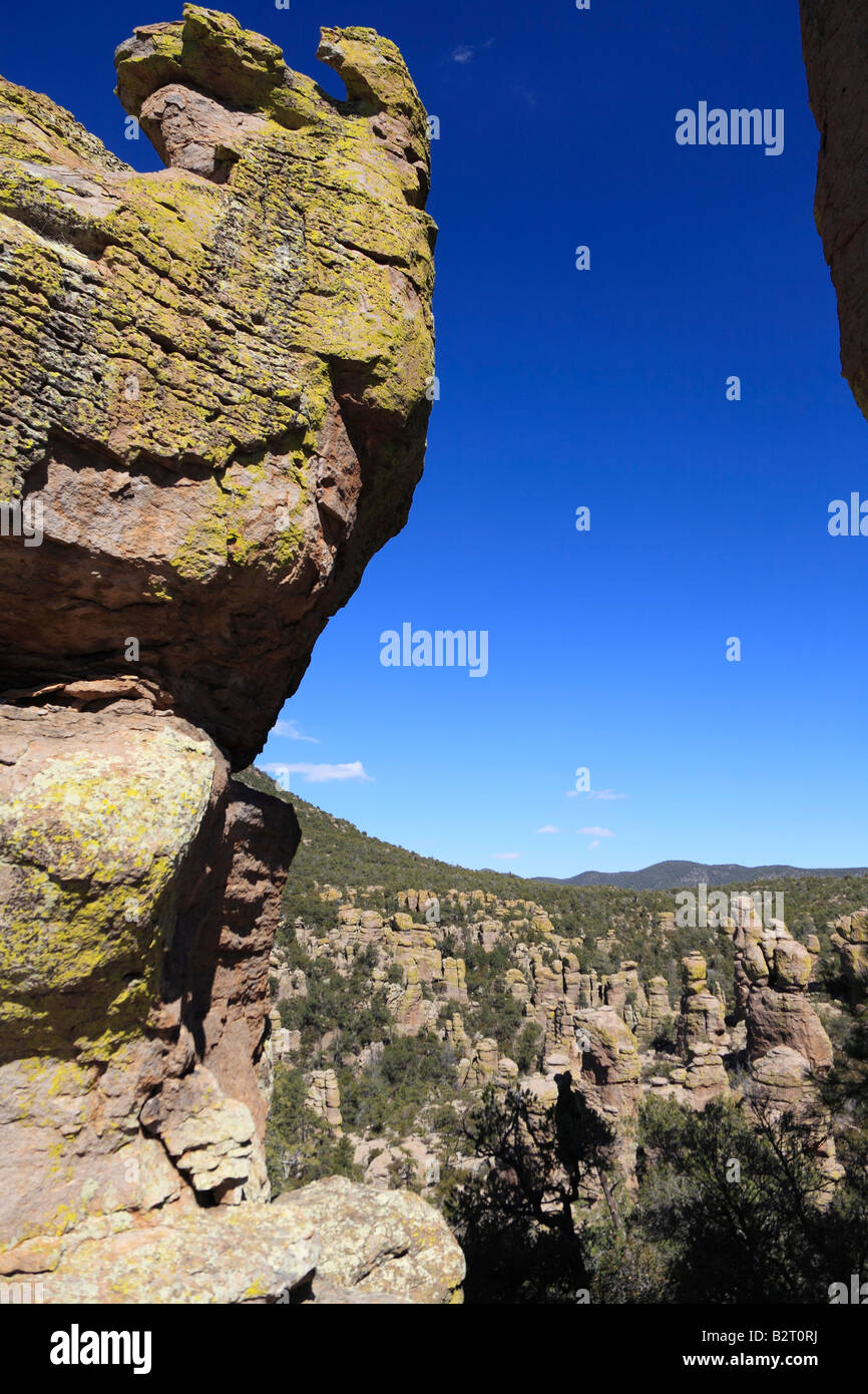 Rock spire Chiricahua National Monument Arizona USA Stock Photo - Alamy