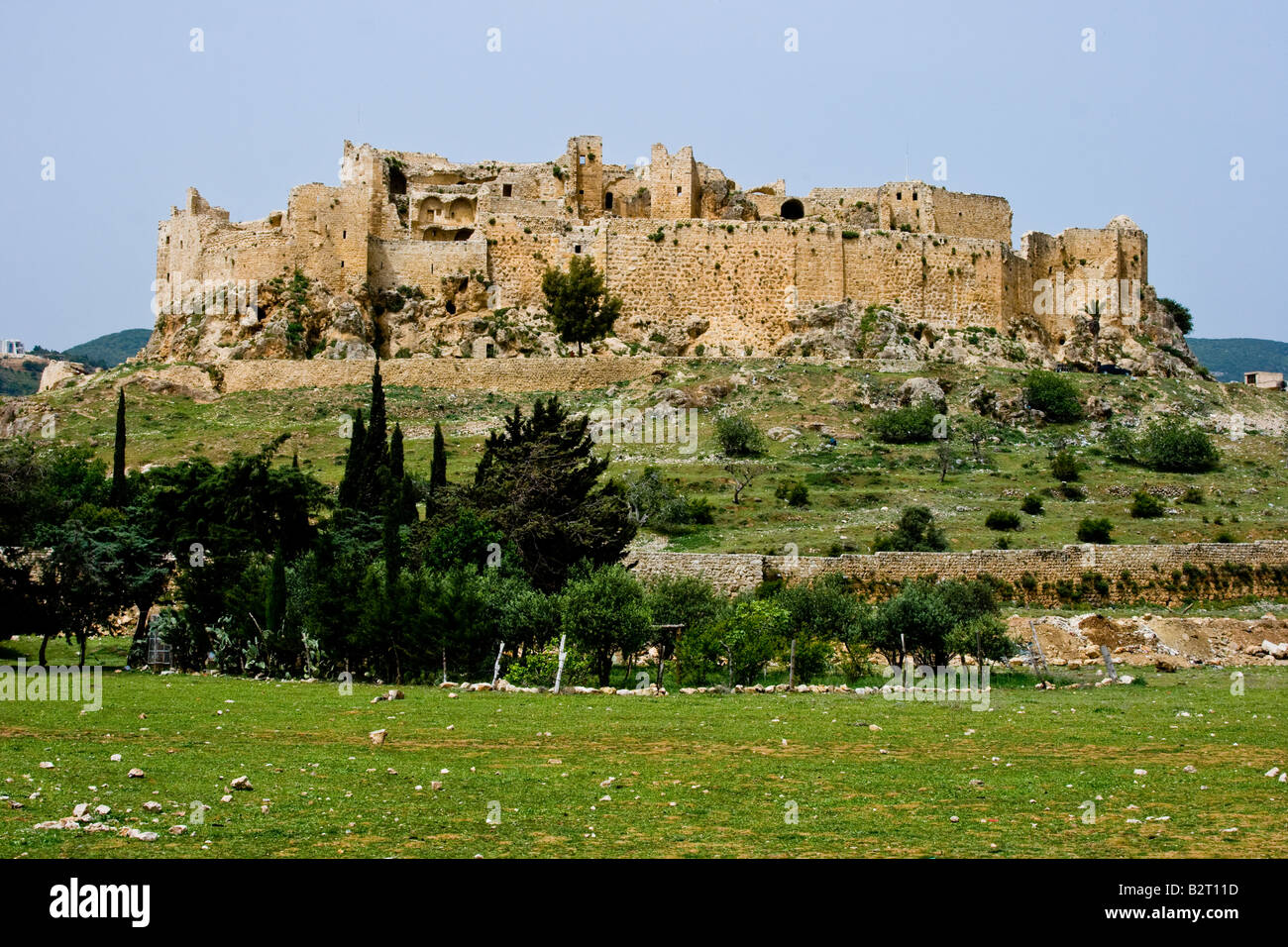 Qalaat Misyaf One of the Assassin Castles in Syria Stock Photo - Alamy