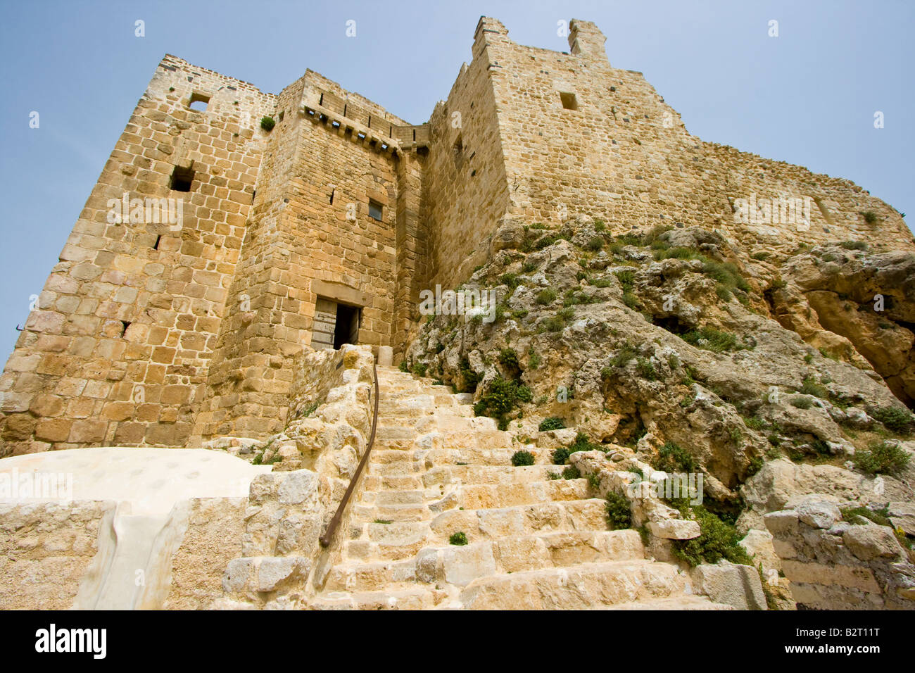 Qalaat Misyaf One of the Assassin Castles in Syria Stock Photo - Alamy