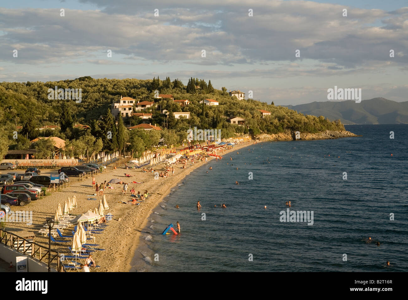Greece afissos beach hi-res stock photography and images - Alamy