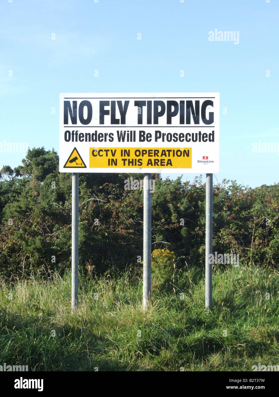 Fly Tipping Notice High Resolution Stock Photography and Images - Alamy