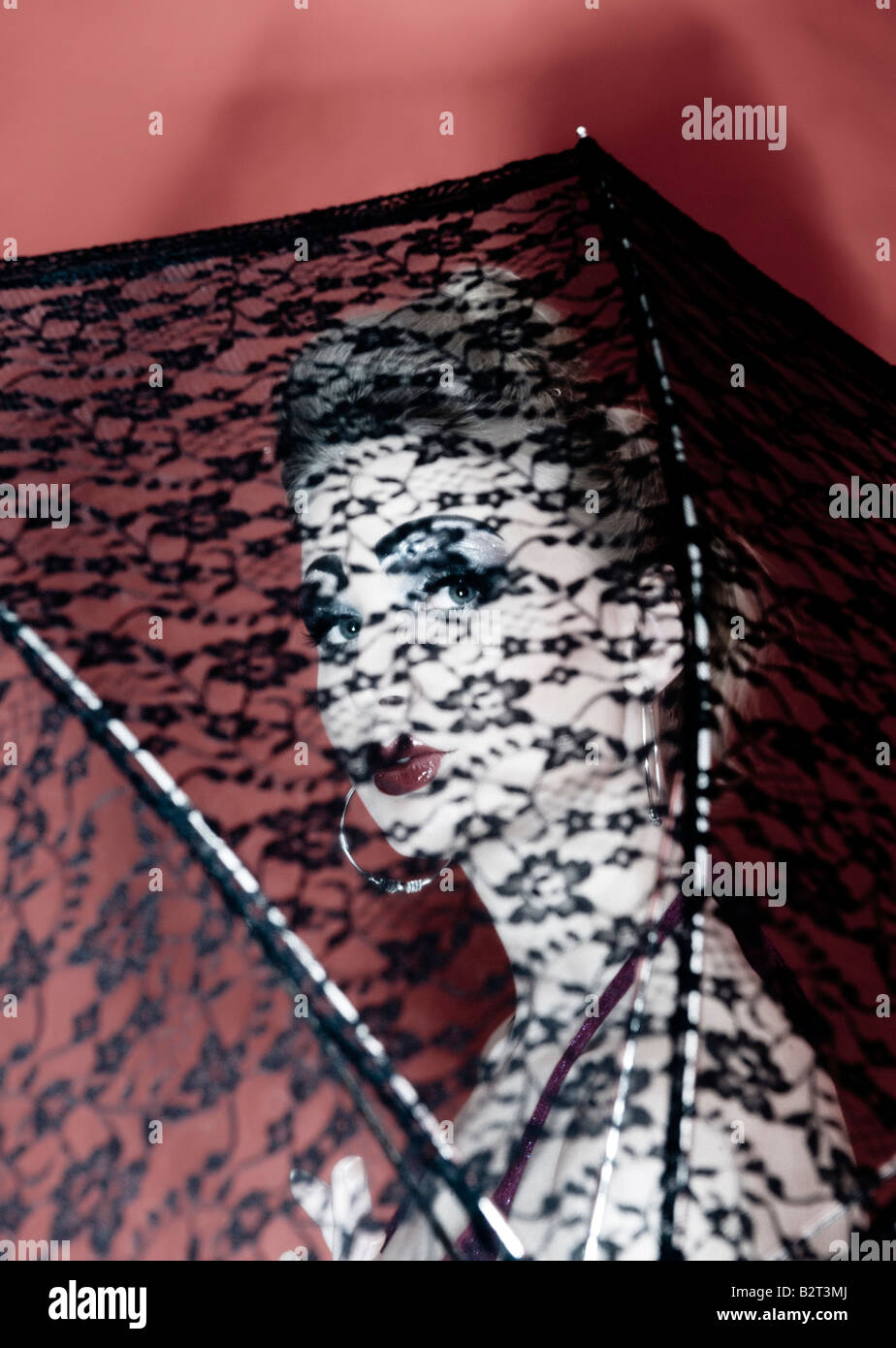 Transvestite With Umbrella High Resolution Stock Photography and Images ...