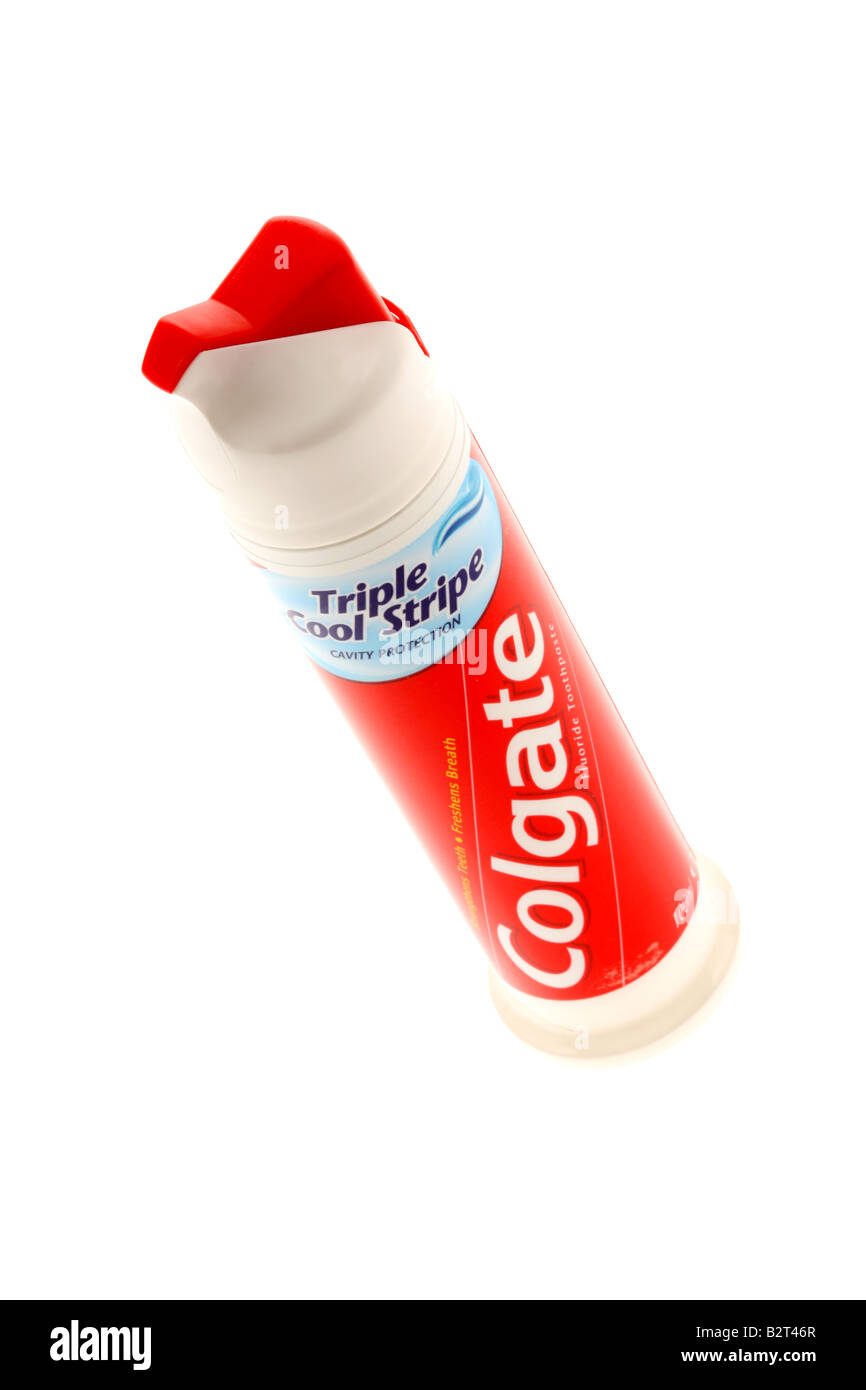 Colgate Toothpaste Cut Out Stock Images & Pictures - Alamy