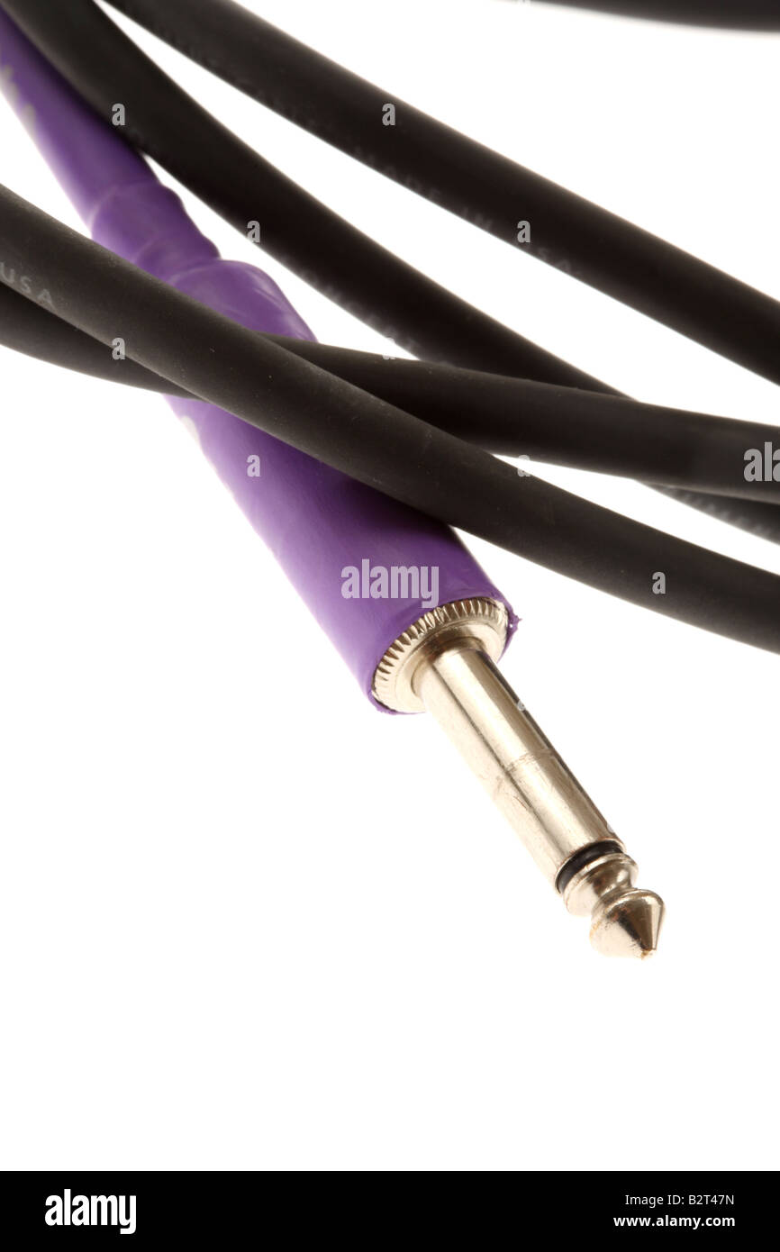 Quarter inch cables hi-res stock photography and images - Alamy
