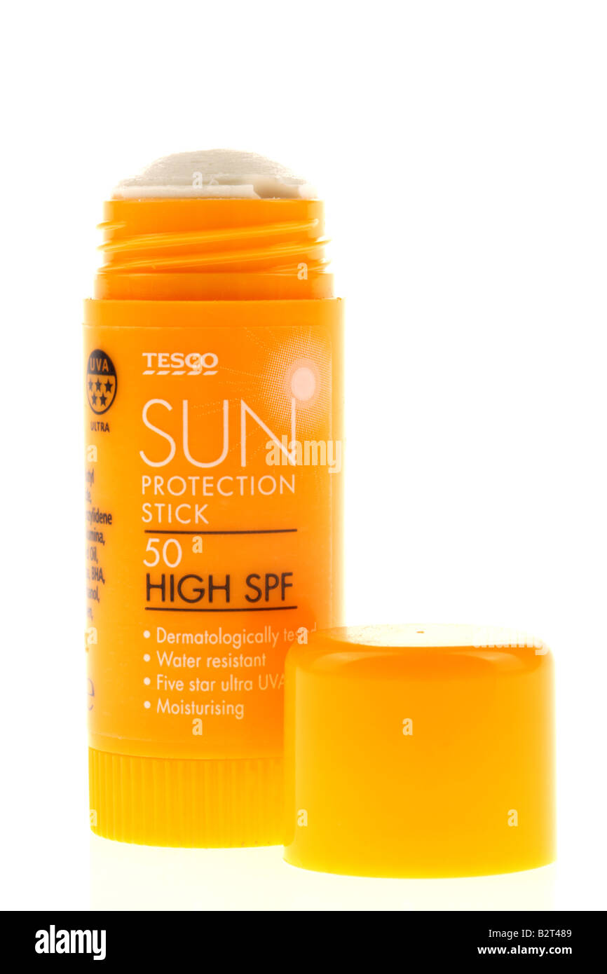 Sun Screen Stick Stock Photo - Alamy