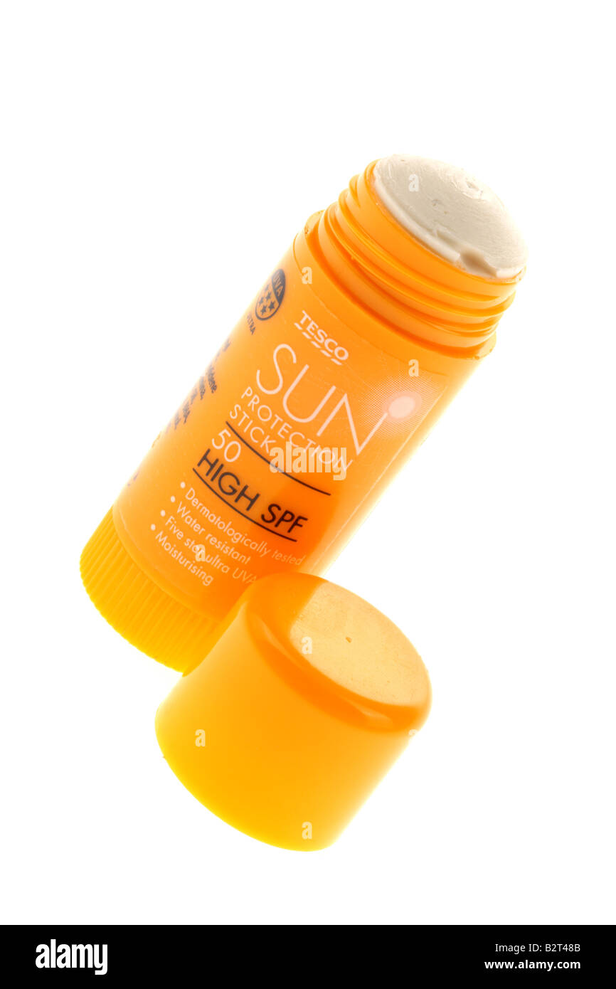 Sun Screen Stick Stock Photo - Alamy