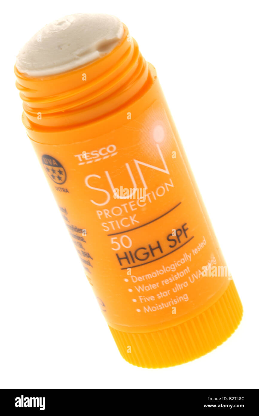 Sun Screen Stick Stock Photo - Alamy